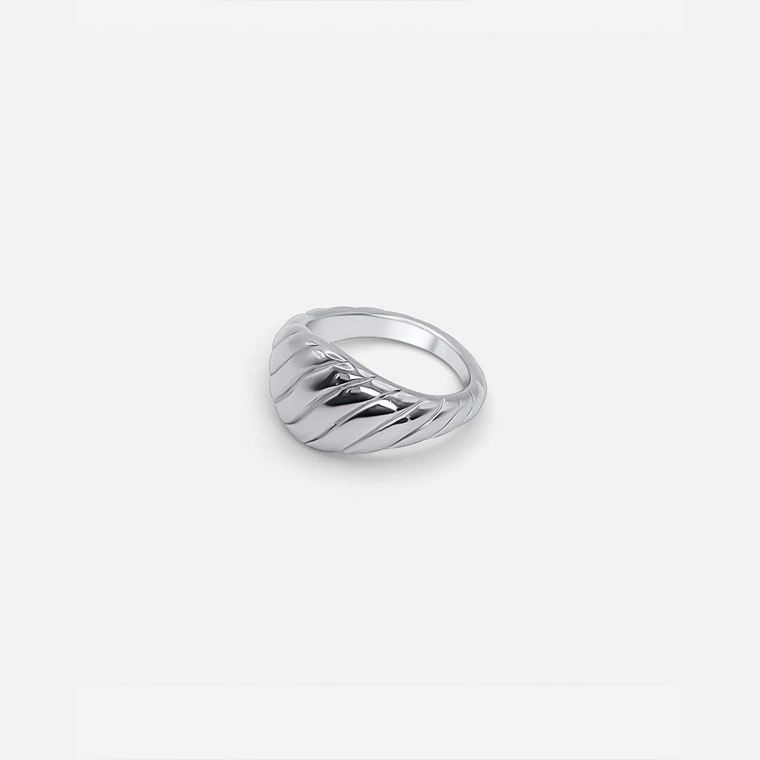 Ripple Ring Silver – SAEGE
