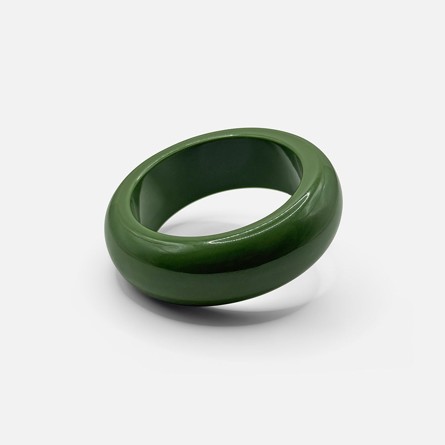 Avocado Rounded Bangle – SAEGE