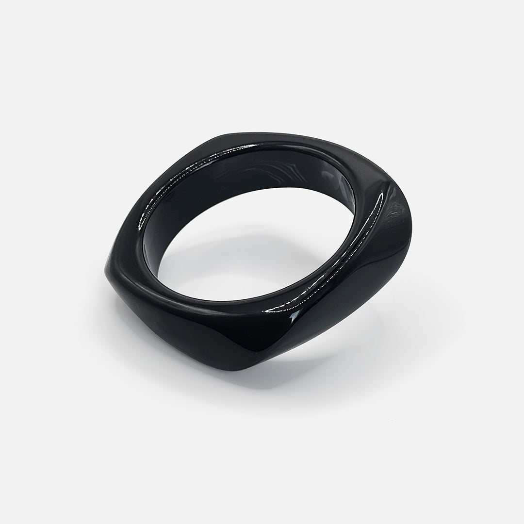 Black Marble Bangle – SAEGE