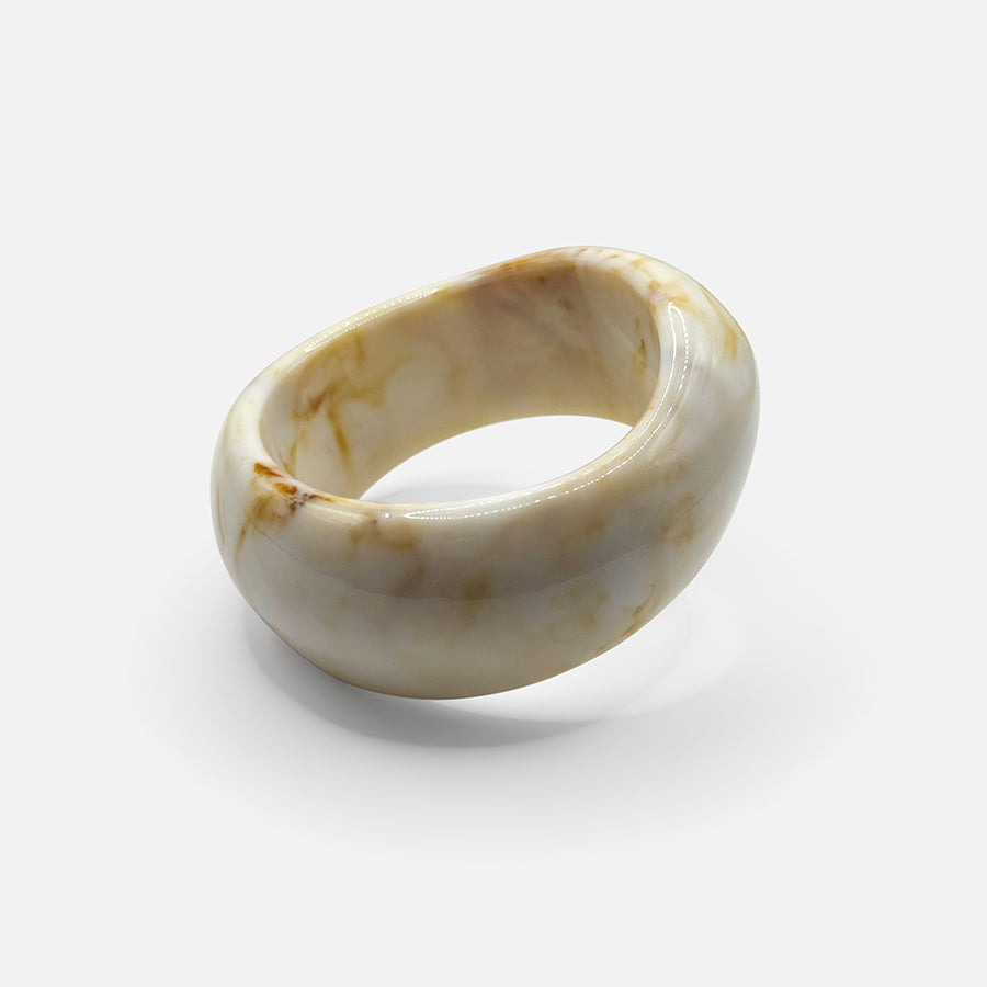 Latte Sculpt Bangle – SAEGE