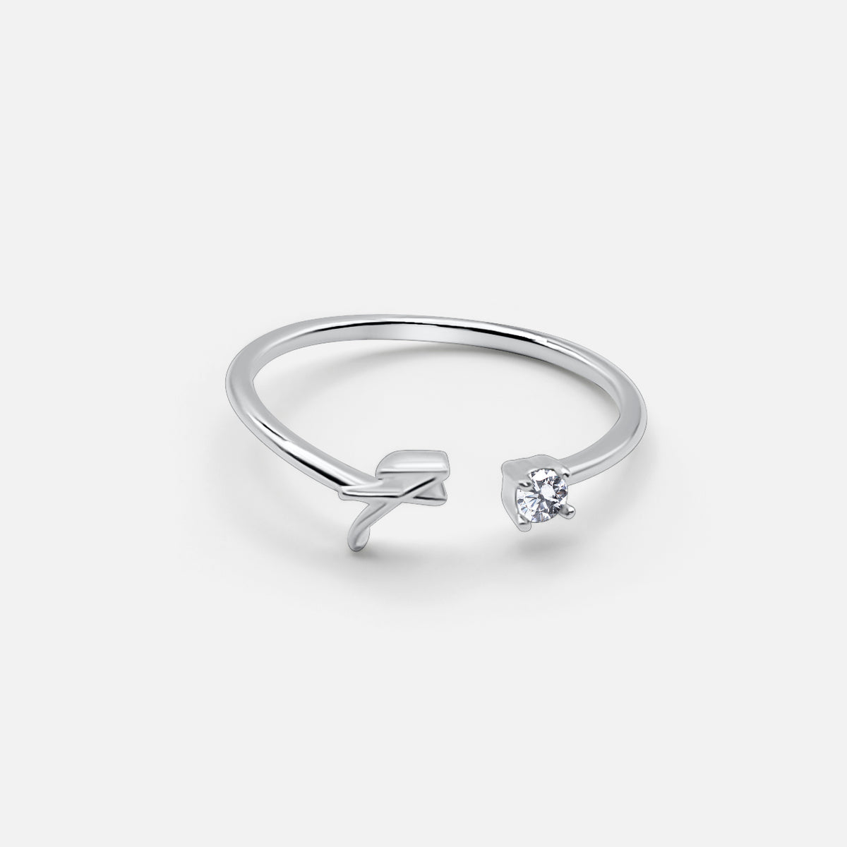 Adjustable Custom Initial Ring - Silver – SAEGE